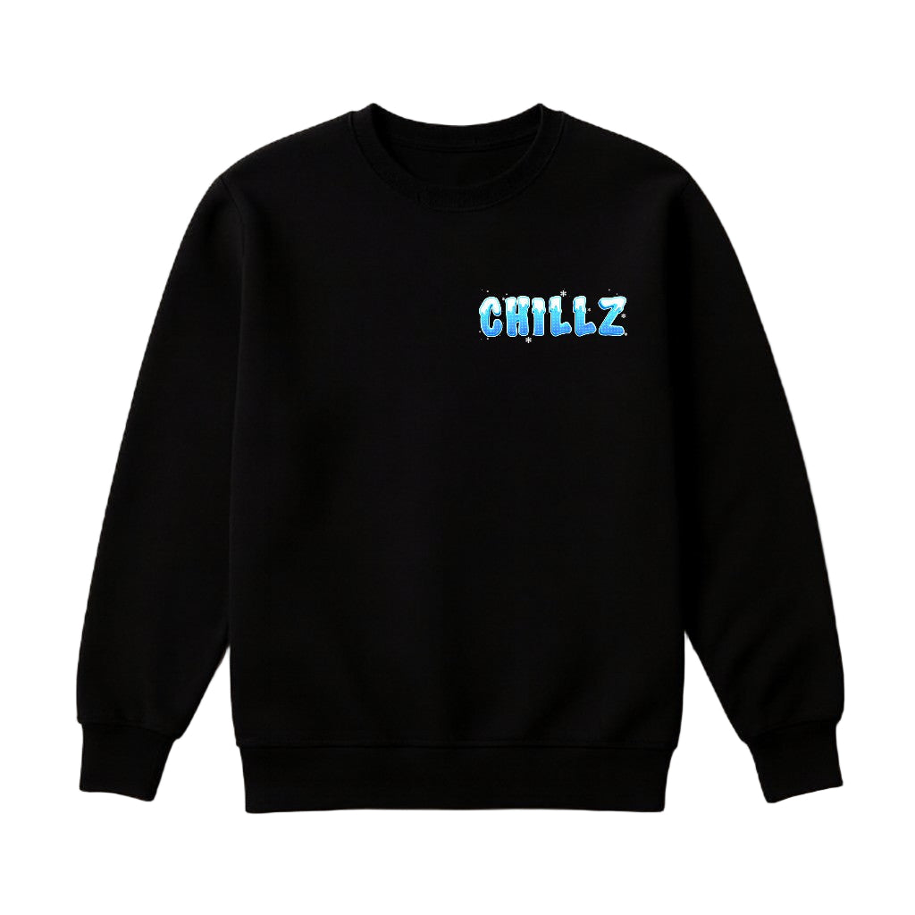 'Chillz' small text Sweater - Youth and Adult sizes - 4 colours – llxllie